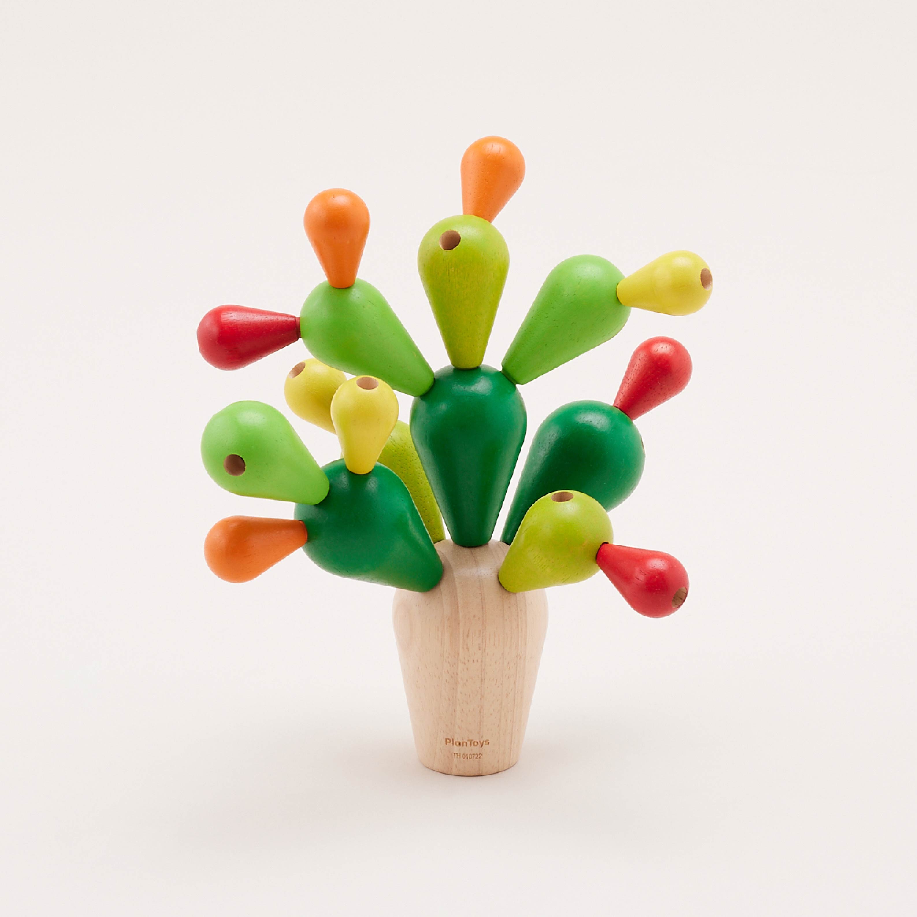 PRYNWAN พรินวัน I Plantoys Balancing Cactus | ของเล่นไม้ รูปทรงกระบองเพชร - PRYNWAN