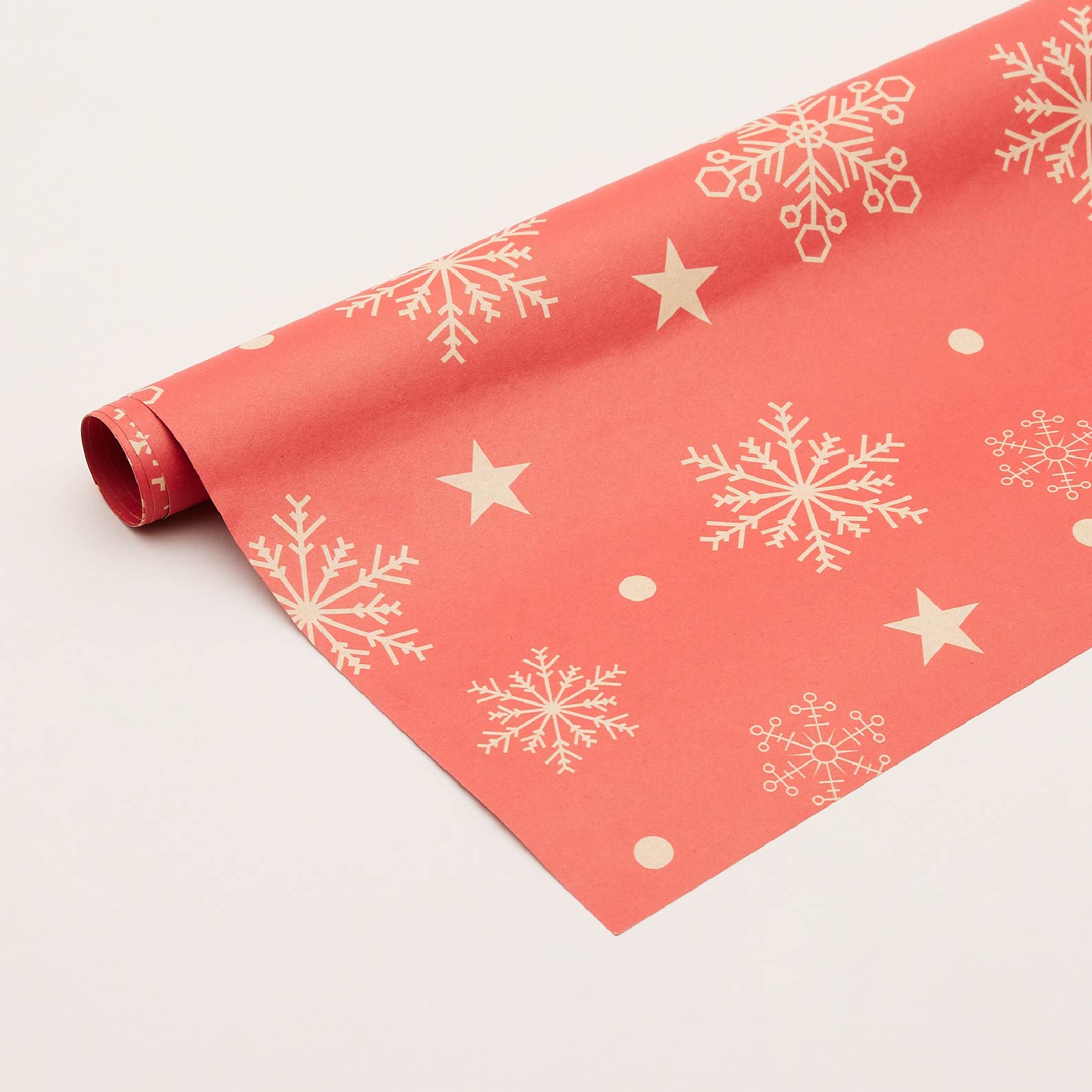 PRYNWAN พรินวัน I Snowflakes Gift Wrapping Paper | กระดาษห่อของขวัญ ...